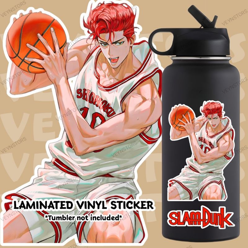 SLAMDUNK HANAMICHI SAKURAGI LAMINATED VINYL STICKER | Shopee Philippines