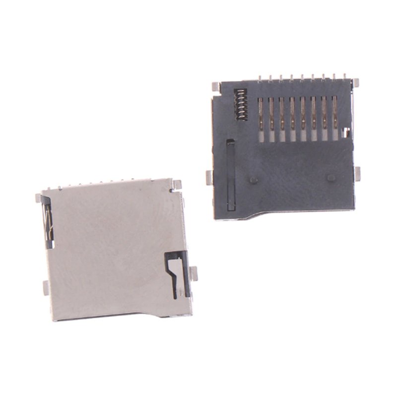 Micro Sim Card Socket Connector Tf Card Electrical Sd Memory Card Connector Socket Shopee