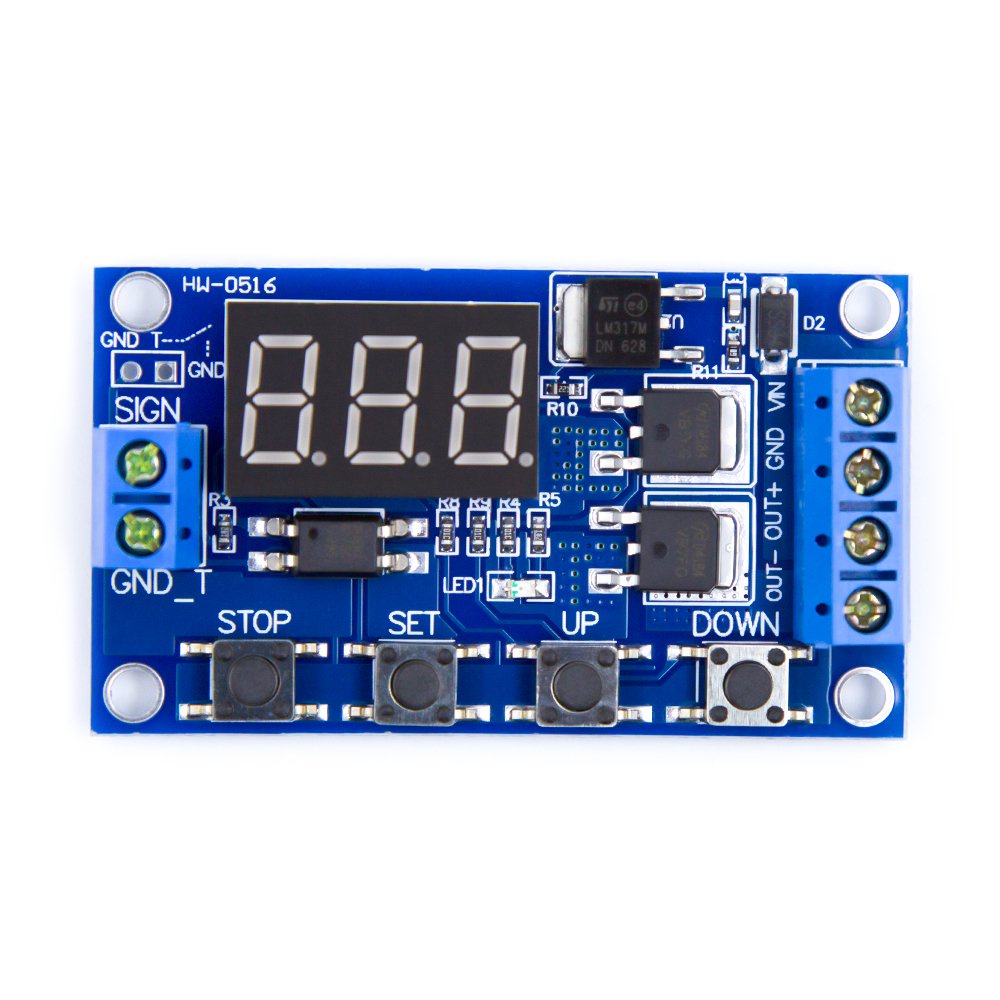 Timing Delay Switch Circuit Double MOSFET Control Board Instead Of ...