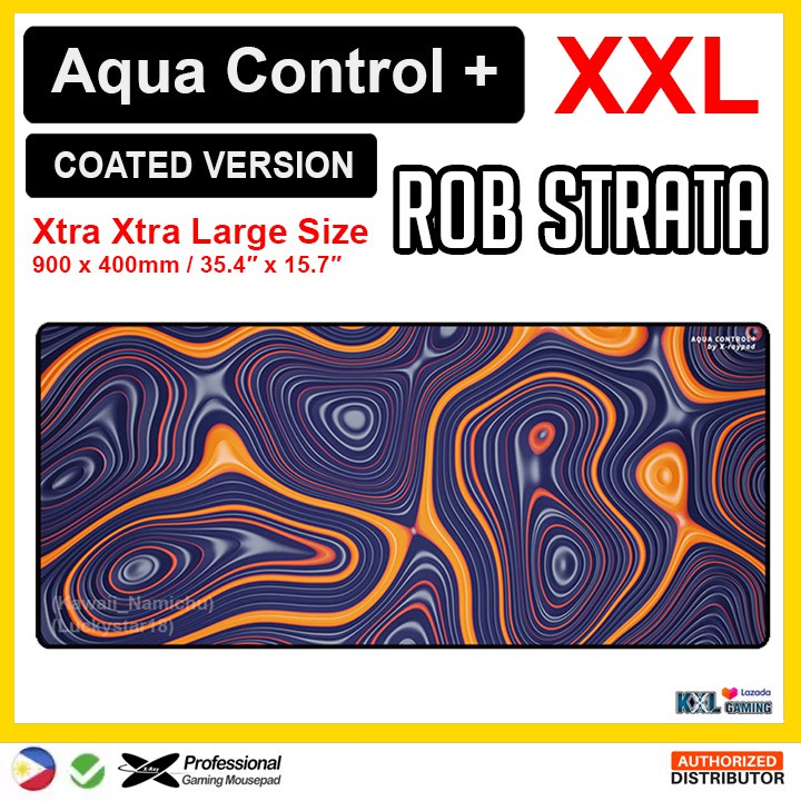 [PH] [XXL] X-raypad ROB Strata Aqua Control Plus Gaming Mouse Pad (like ...