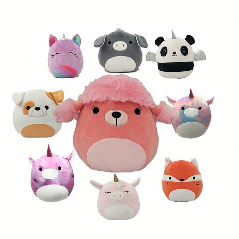 Top Quality Custom Small super cute kawaii Plushie Fruit animal squishy ...