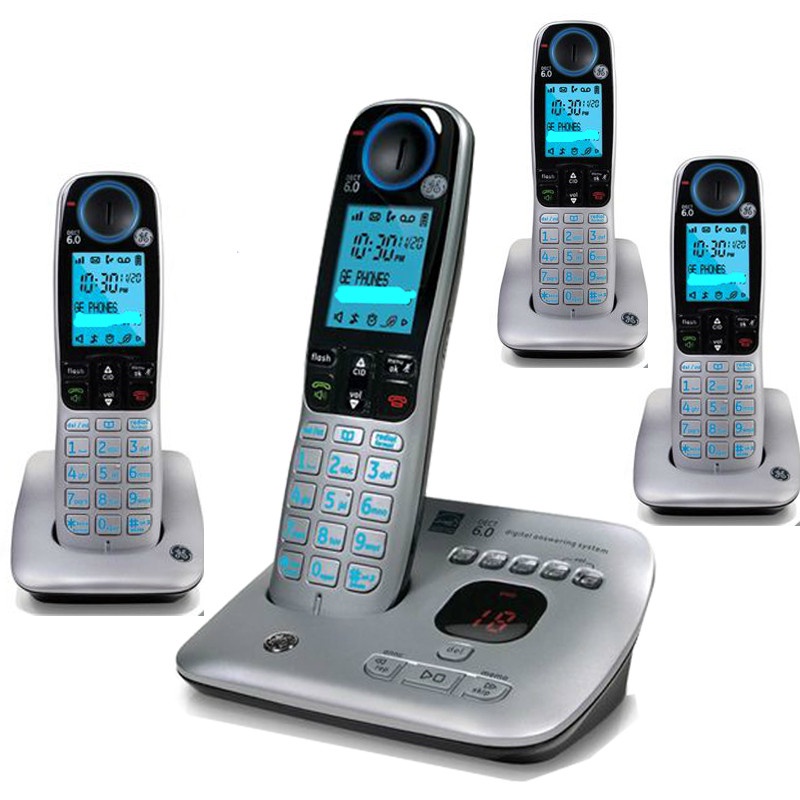 General Electric GE30522 30524 Digital Phone Cordless Home Office ...