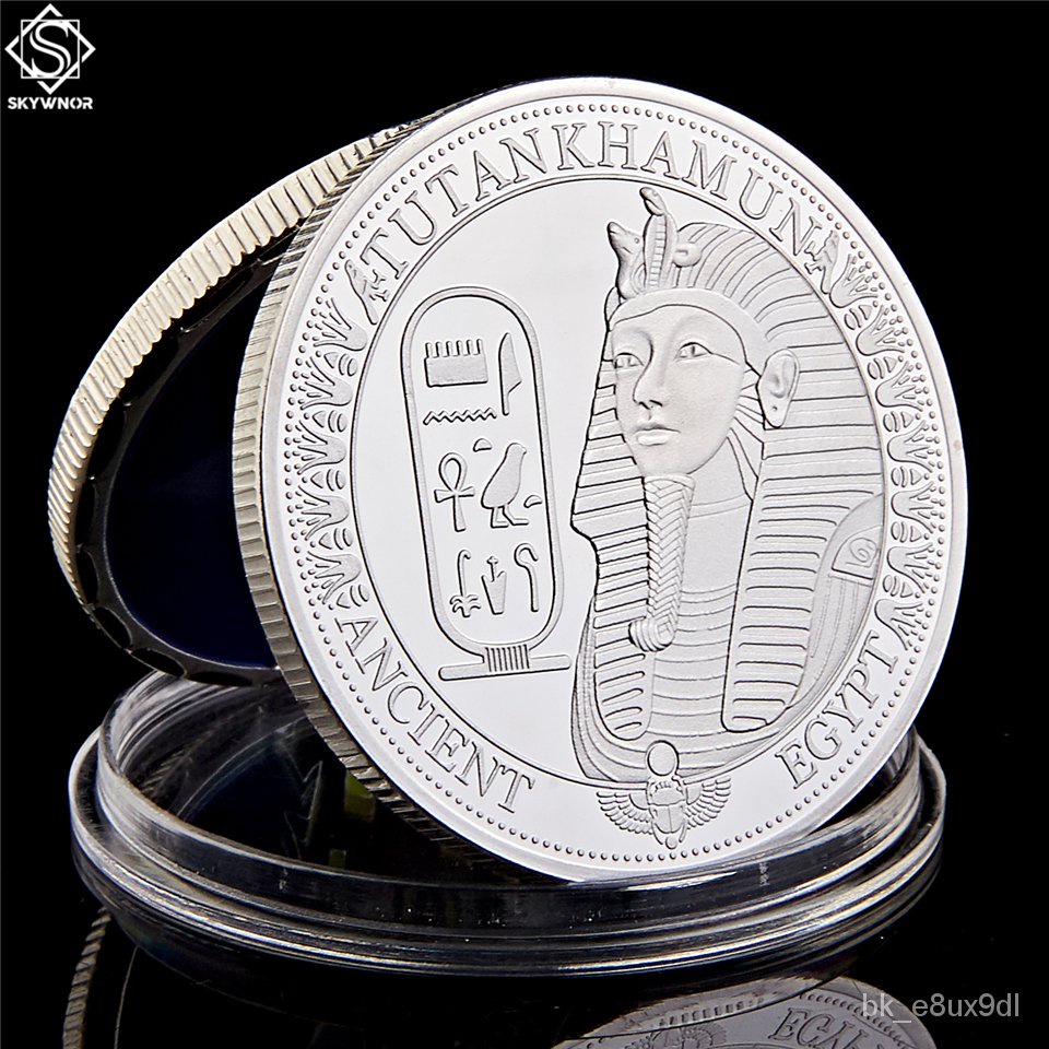 Ancient Egyptian Pyramids Sphinx Silver Plated Collectibles Challenge ...