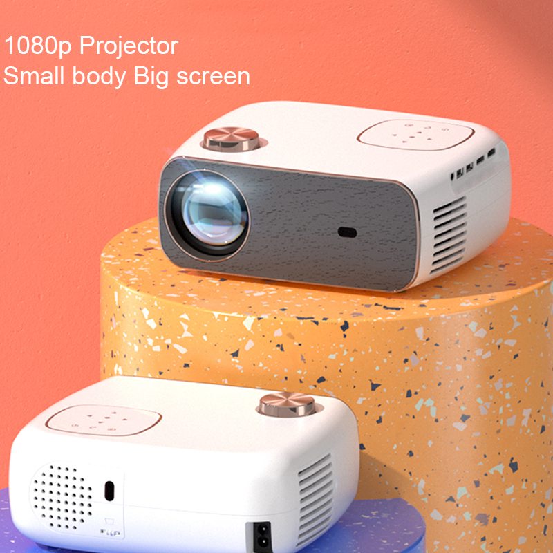 YERSIDA RD882 New LCD Portable Projector 280 ANSI Built-in Speaker 1920 ...