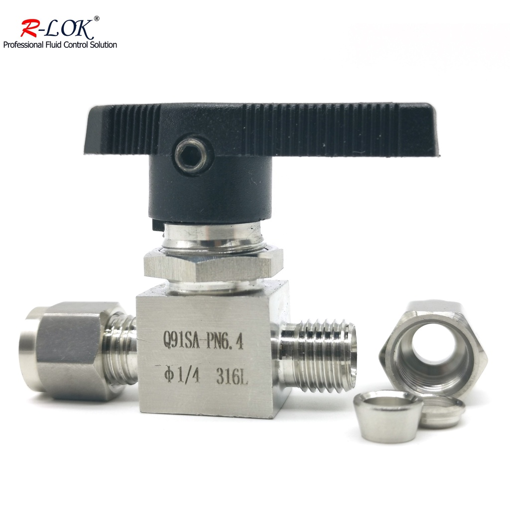 Swagelok flow control valve hydraulic stainless steel pneumatic ...