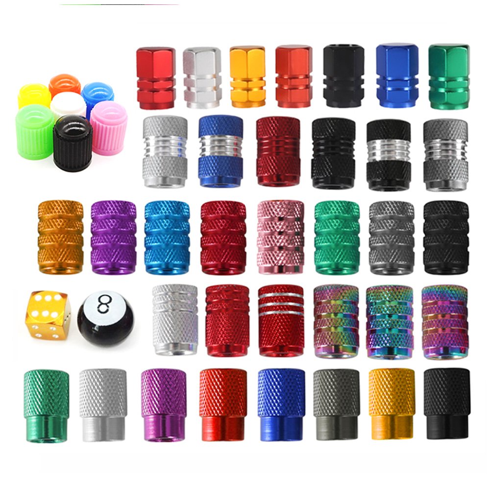 Colorful Plastic tire valve Tire Valve cover | Shopee Philippines