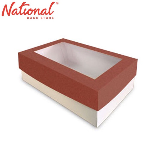 BossBox Plain Colored Gift Box 5S Rosebud RW1 with window 4x6x2.75 ...