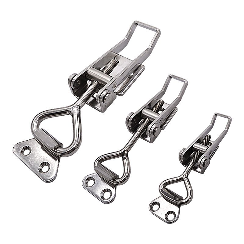 Latches case Box Latch Stainless Steel Spring Loaded Draw Toggle Latch ...
