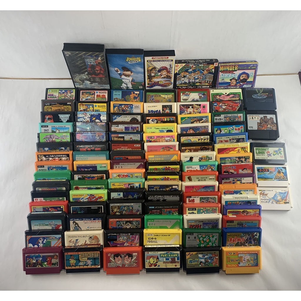USED Nintendo Famicom Game Cartridge (Select from 20 Title) , tested ...
