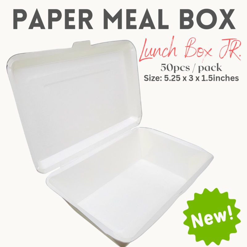 Meal Lunch Box JR. 50pcs per pack for Ricemeal Unliwings Takeouts ...