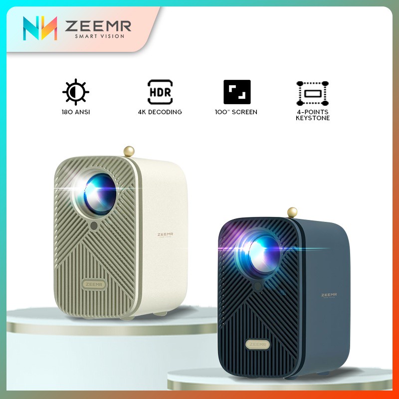 ZEEMR M1 Pro Mini Projector Global Version LED Super HD 720P Home ...