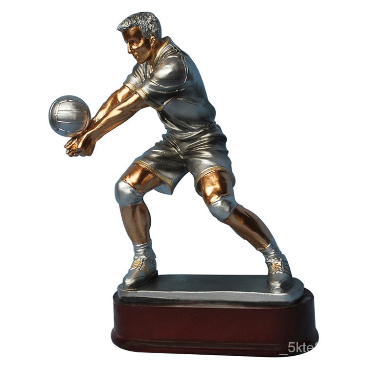 Resin Sport silver Trophy Resin Volleyball Trophies trophy award custom ...