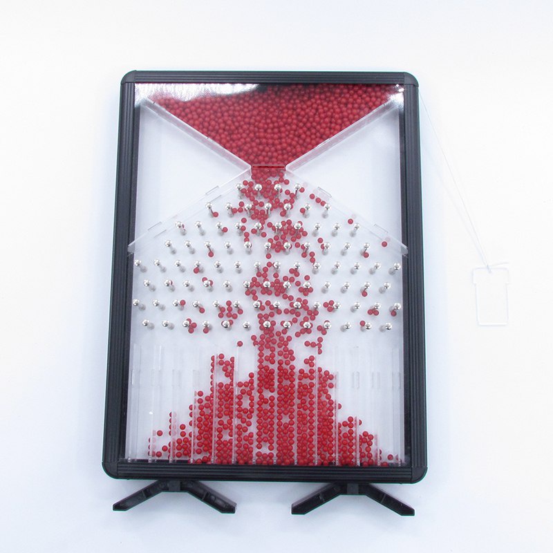 Galton board (Dalton board) random phenomenon demonstration experiment ...