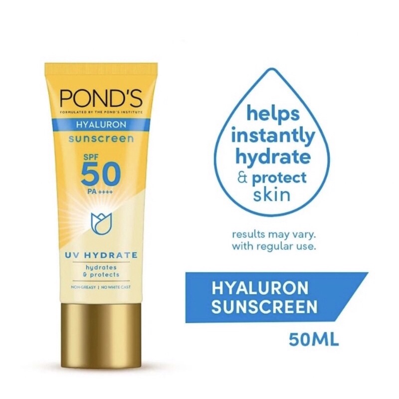 POND'S BRIGHT Sunscreen SPF 50+++ with Niacinamide for Brighter Protected Skin 30g | Shopee ...