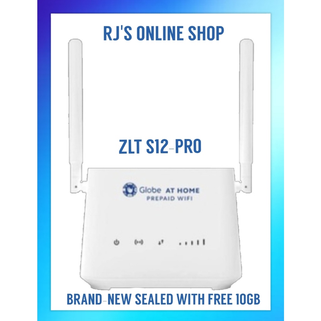 ┋OPENLINE GLOBE PREPAID WIFI LTE ADVANCED ( ZLT S12 PRO) | Shopee ...