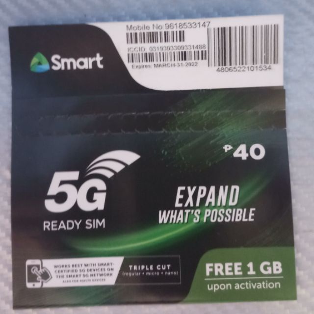 ☄ Smart 5G Ready Sim Card Re-seller/Wholesale | Shopee Philippines