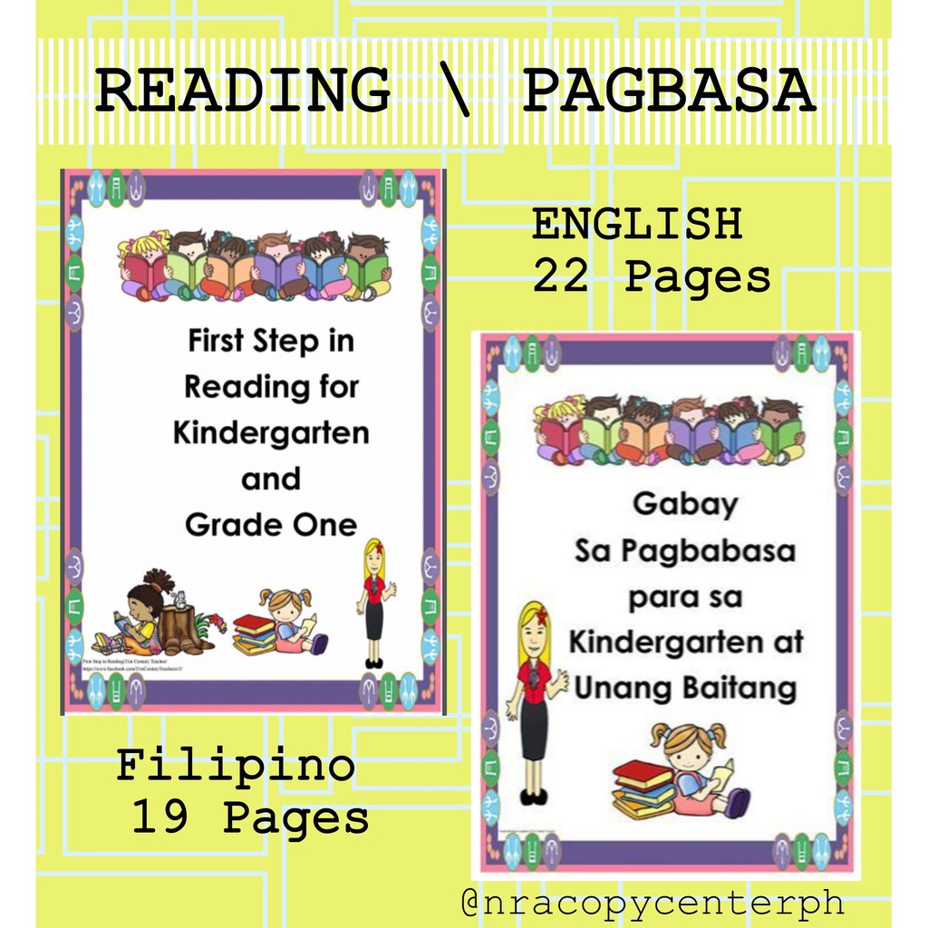 READING \ PAGBASA-ABAKADA FOR KINDER UPTO GRADE 1 | Shopee Philippines