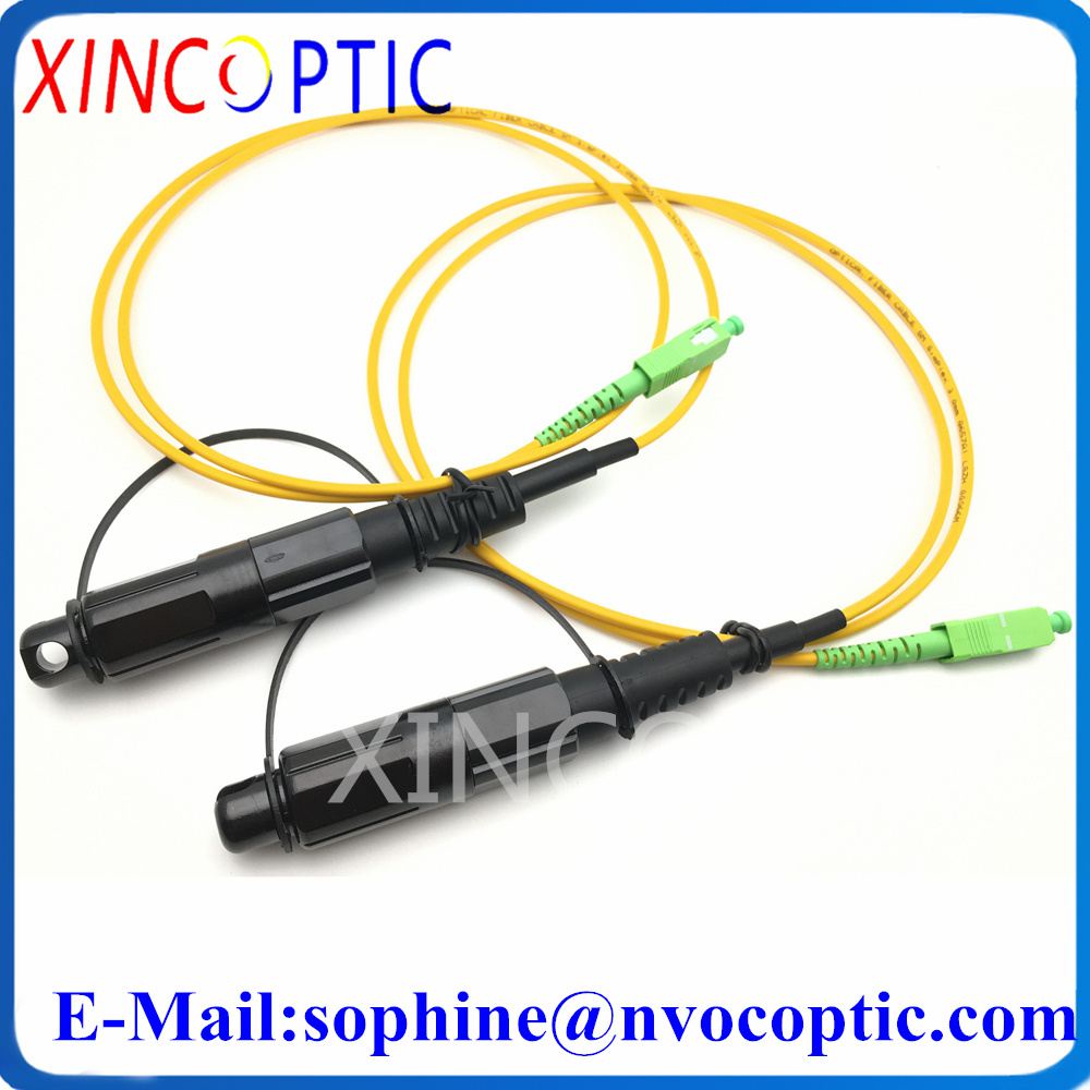 IP67 Huawei Corning Mini SC/APC to SC/APC Waterproof Outdoor 2Mtr Fiber ...