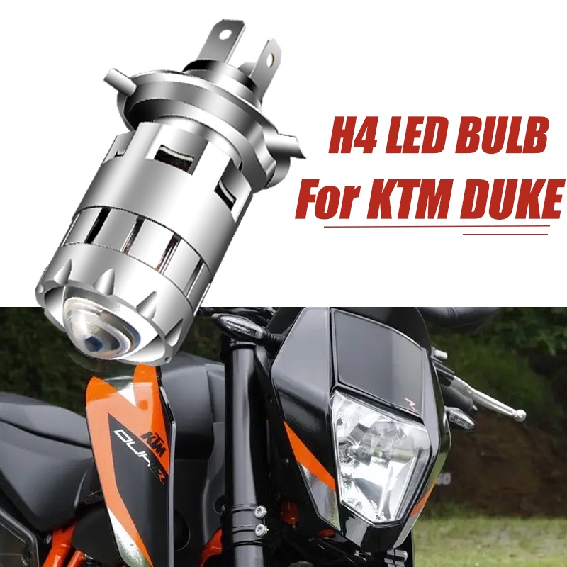 For KTM Duke 250 125 200 390 650 990 Motorcycle H4 LED Lens Headlight ...