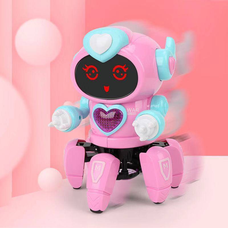 Douyin same electric singing and dancing robot hexatopus intelligent ...