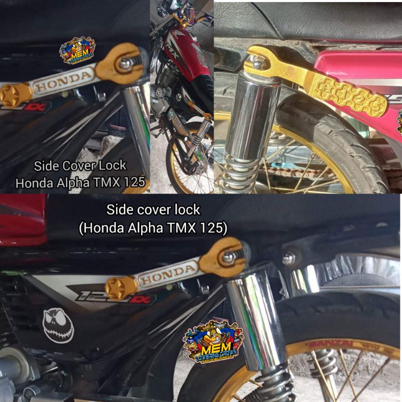 Side cover lock for Honda Alpha TMX 125 | Shopee Philippines