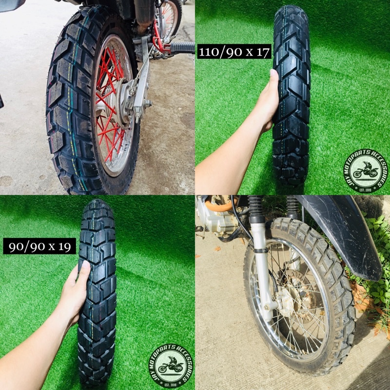 ☃☌ XR125/150 Tire - XR125/150 Sapphire Power Tire D601 110/90 x 17 & 90/90 x 19 | Shopee Philippines