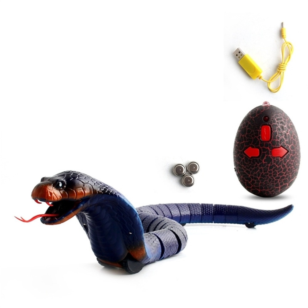 Novelty RC Snake Terrifying Plastic Infrared Funny Remote Control ...
