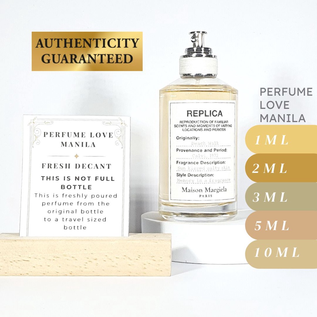 ☂ DECANT beach walk 1ml 2ml 3ml 5ml perfume or brand sample | Shopee ...