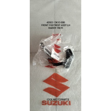 SGP FOOTREST ASSY FRONT LH FOR RAIDER 150 FI | Shopee Philippines