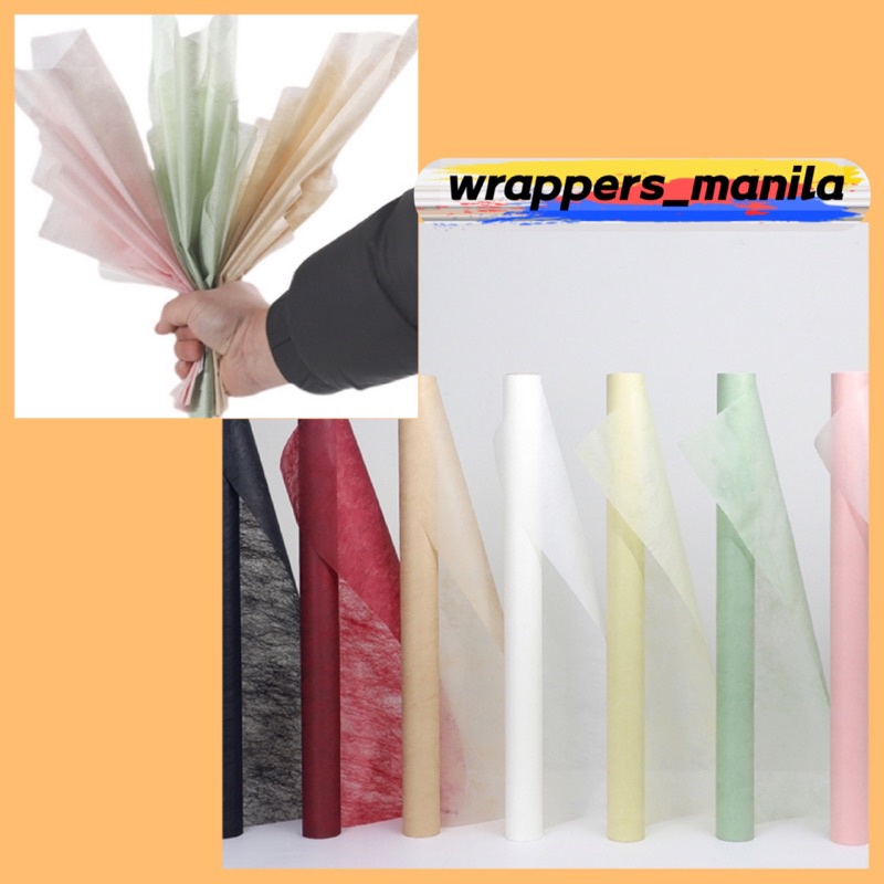 Floral Wrapping Plain Milky Roll Bouquet Wrapper | Shopee Philippines