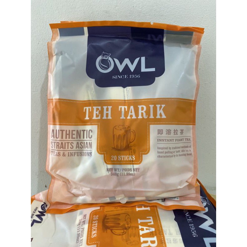 ☬OWL Teh Tarik Instant Foamy Tea (Per Pack) | Shopee Philippines