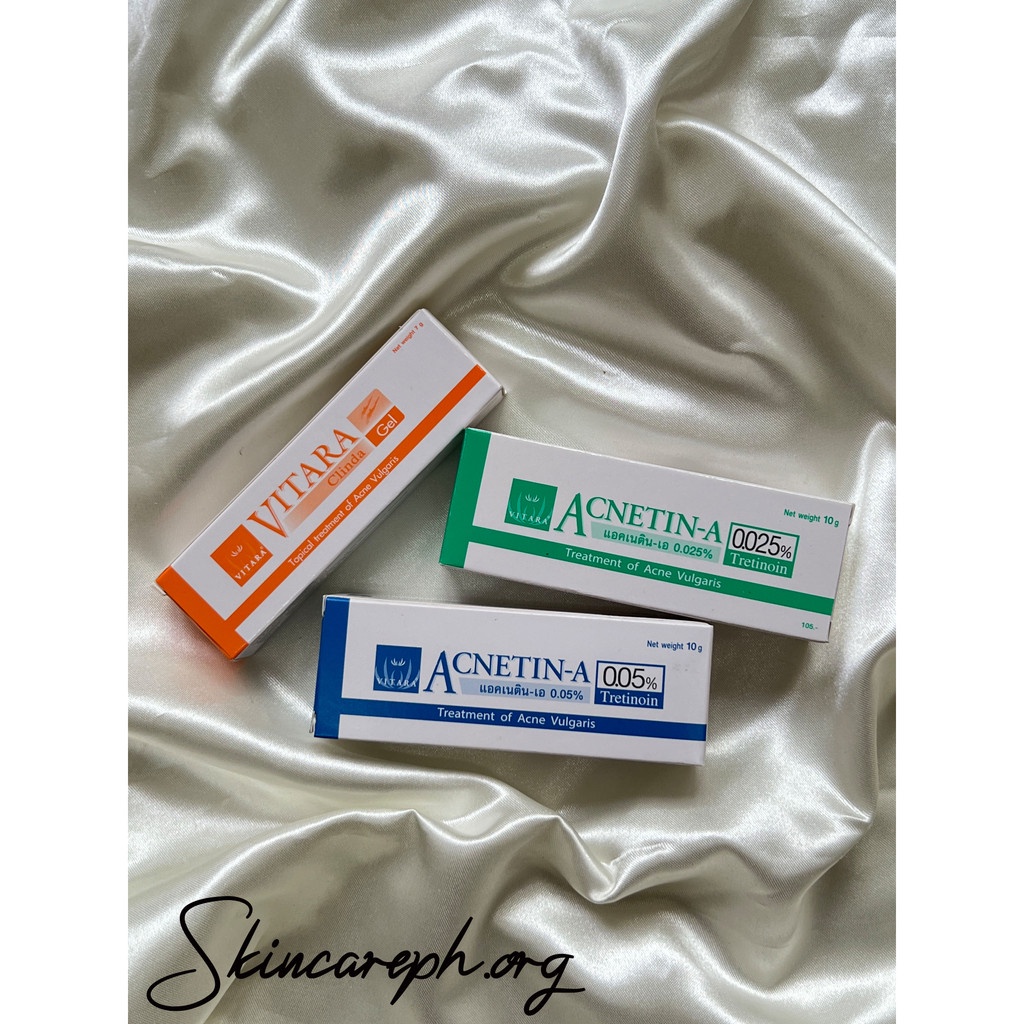☃Vitara Acnetin-A Tretinoin Cream 0.025% | 0.05% Made In Thailand ...