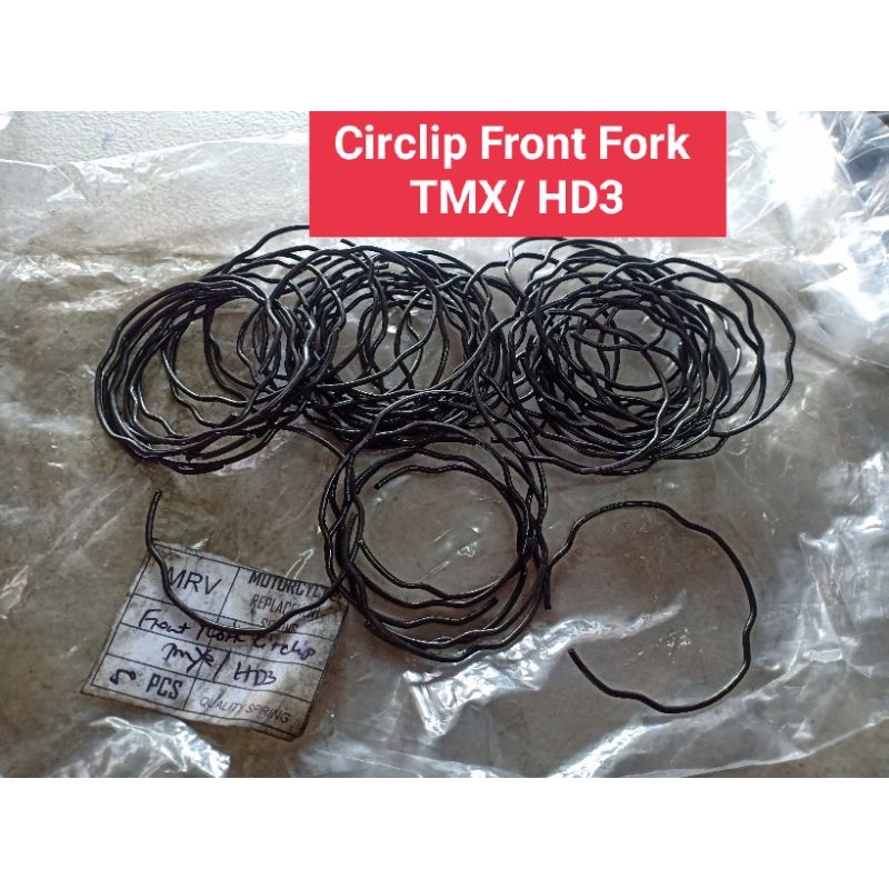 Circlip Front fork for RS125/ STX125, TMX/ HD3, Barako/ XRM (1pcs only ...