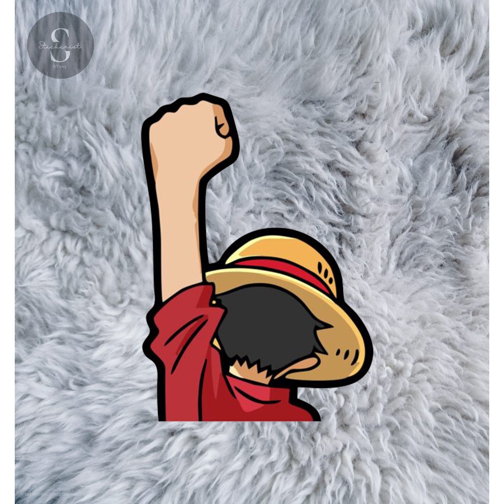 LUFFY ONEPIECE 3D Waterproof Vinyl Sticker | Shopee Philippines