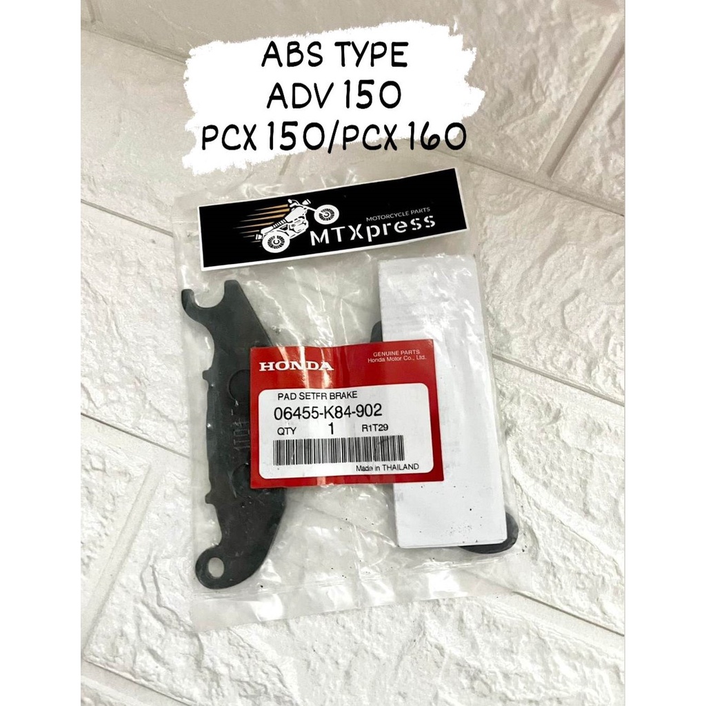 [Honda Genuine] PCX 160 PCX 150 ADV 150 (ABS) Front Brake Pad | Shopee ...