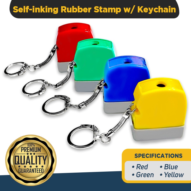 Printable Photosensitive Self-Inking Keychain Stamp (Consumables Only) | Shopee Philippines