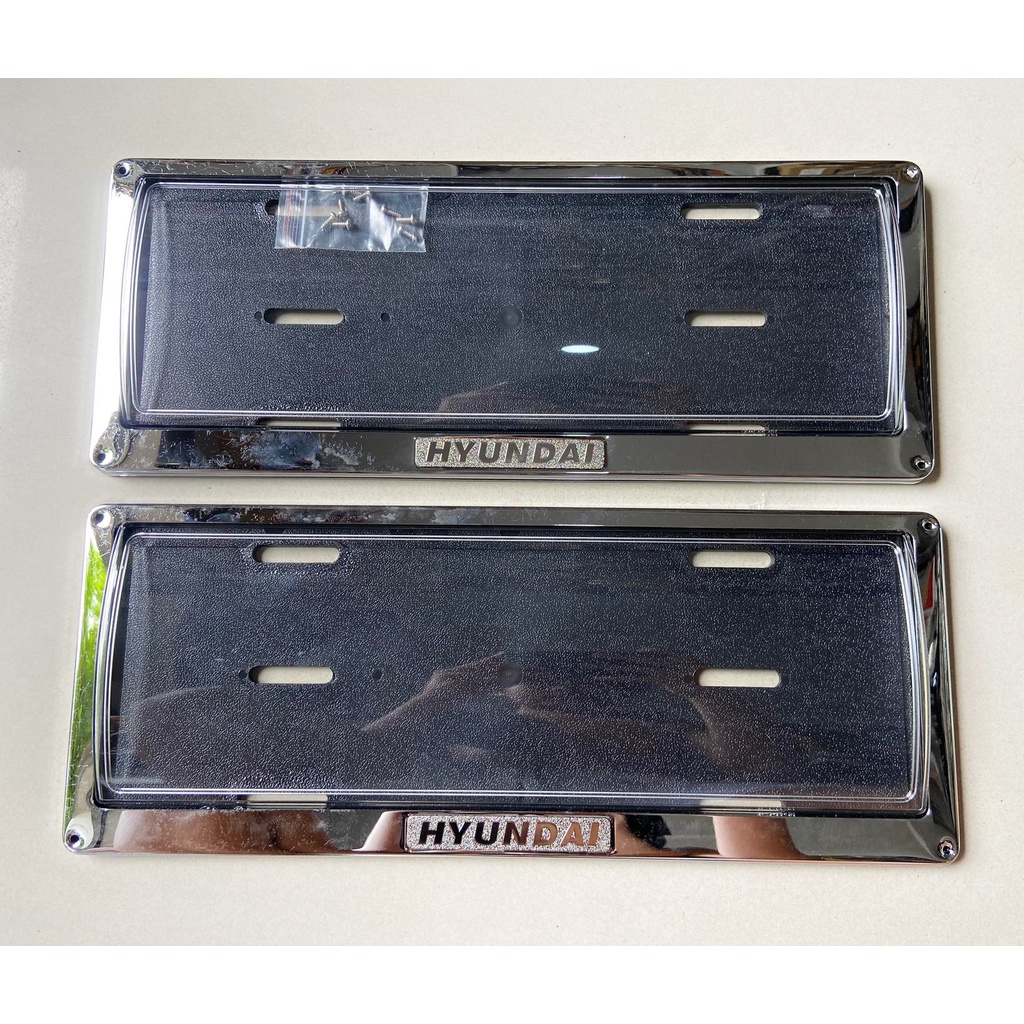 Hyundai Plate Deflector Plate Holder Protector Clear Lens | Shopee ...