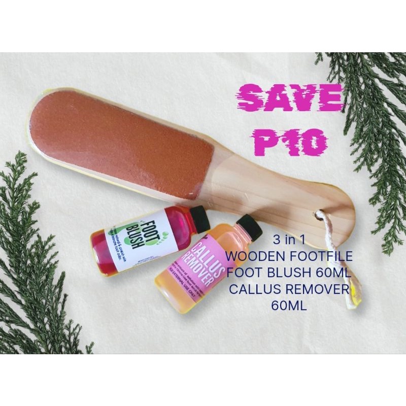 3in1 Foot File. Foot Blush 60ml, Callus Remover 60ml | Shopee Philippines