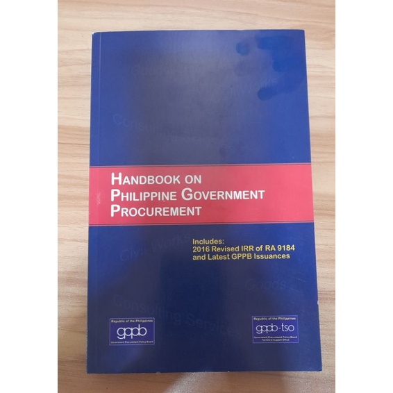 HANDBOOK ON PHILIPPINE GOVERNMENT PROCUREMENT!! | Shopee Philippines