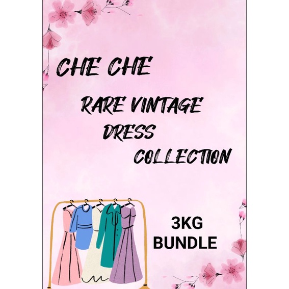 CHE CHE RARE VINTAGE DRESS COLLECTION 3KG BUNDLE | Shopee Philippines