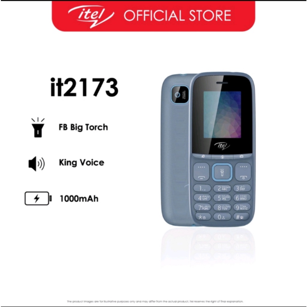 ITEL it2173 Basic Classic Phone | 1.8'' | 1000 mAh | Shopee Philippines