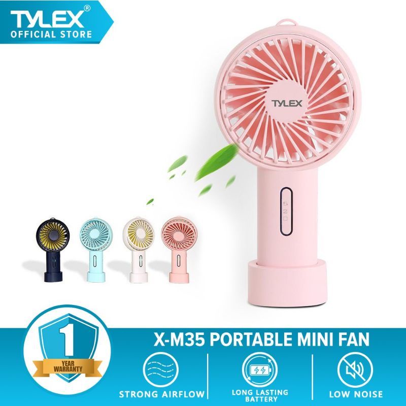 TYLEX X-M36 Portable Handheld Rechargeable mini Fan | Shopee Philippines