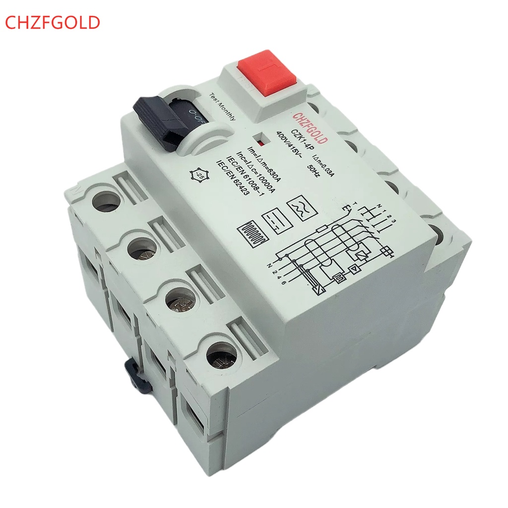 Electromechanic Residual Current Circuit Breaker Differential Type B ...
