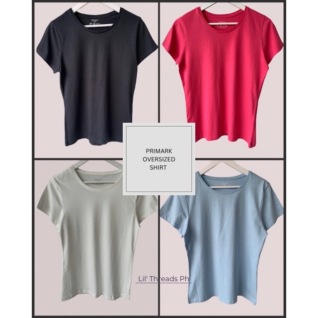 PRIMARK OVERSIZED SHIRT FOR WOMEN (overruns) | Shopee Philippines