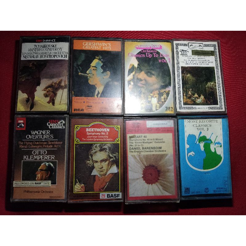 Vintage Cassette Tapes Orchestra | Shopee Philippines