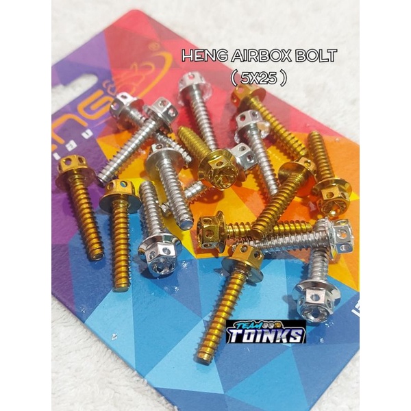 HENG AIRBOX BOLT / AIRFILTER BOX BOLT ( 1pc ) | Shopee Philippines