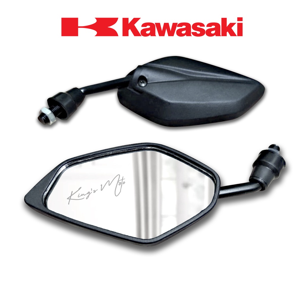 Kawasaki Ct125 Side Mirror Genuine Parts Black Short Stem Cod Cod