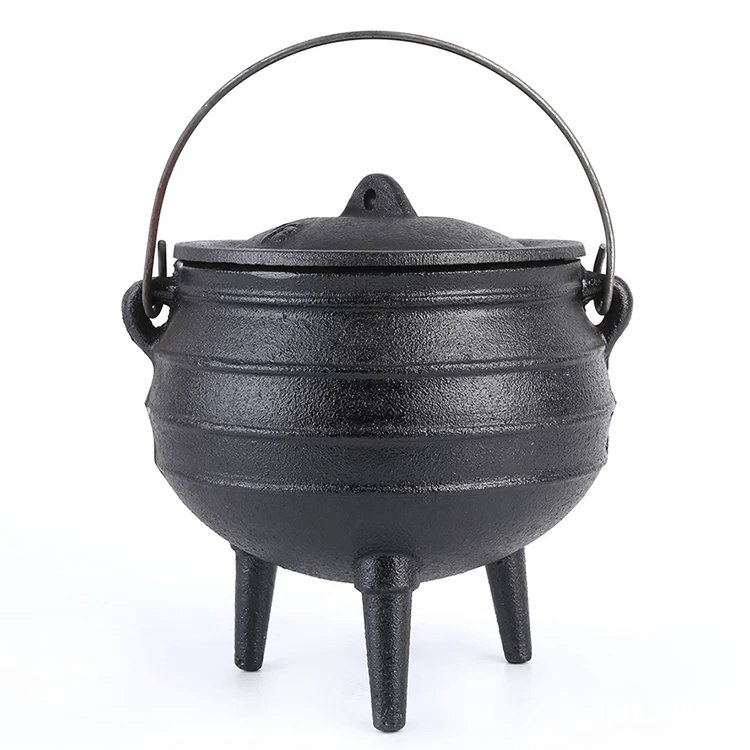 South Africa Large Witches Potjie Pot Cauldron para Camping Cook sa ...