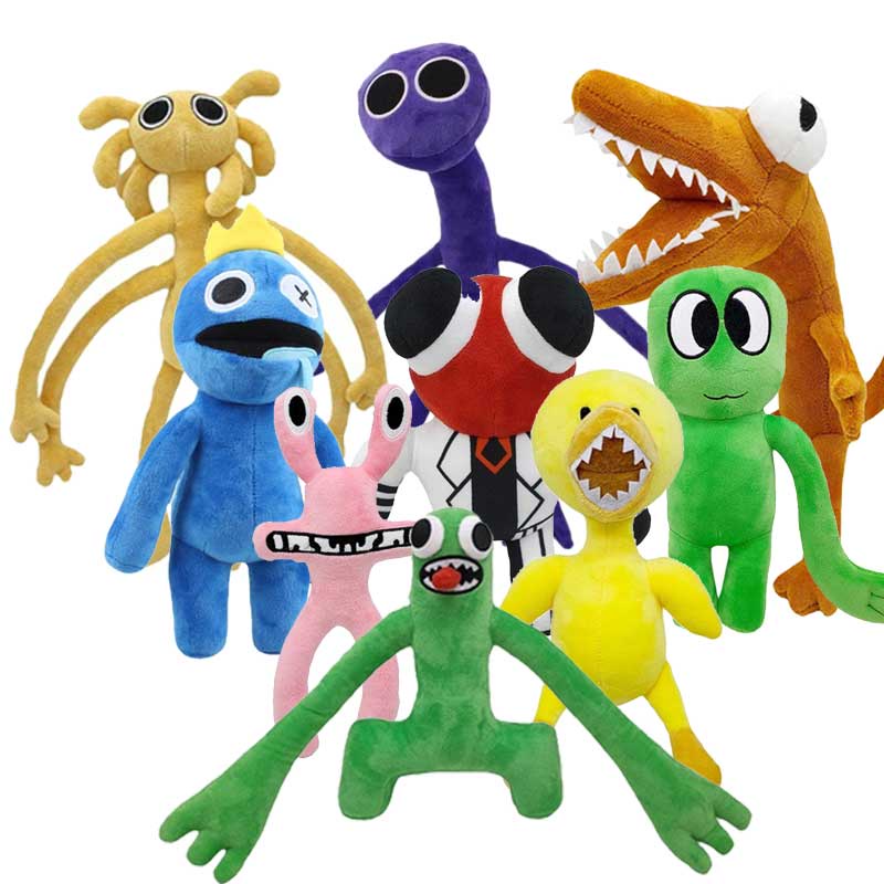 Purple Rainbow Friends Plush Toys Rainbow Friends Chapter 2 Cartoon ...