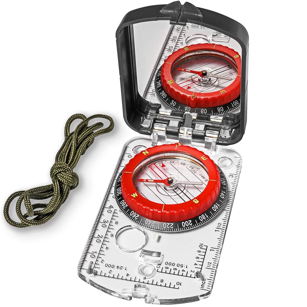 Orienteering Map Compass -Sighting Mirror Compass with Adjustable ...